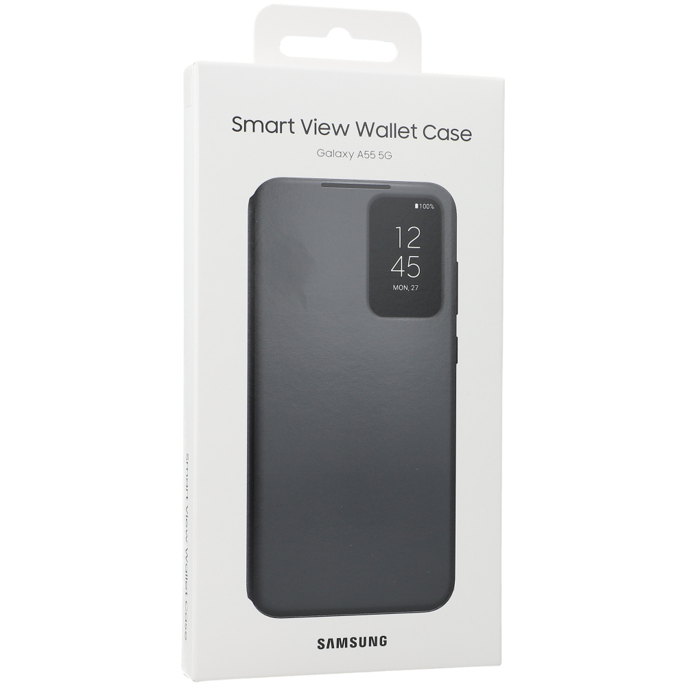 Etui z klapką Samsung Smart View Wallet Case do Galaxy A55 5G, czarne ...