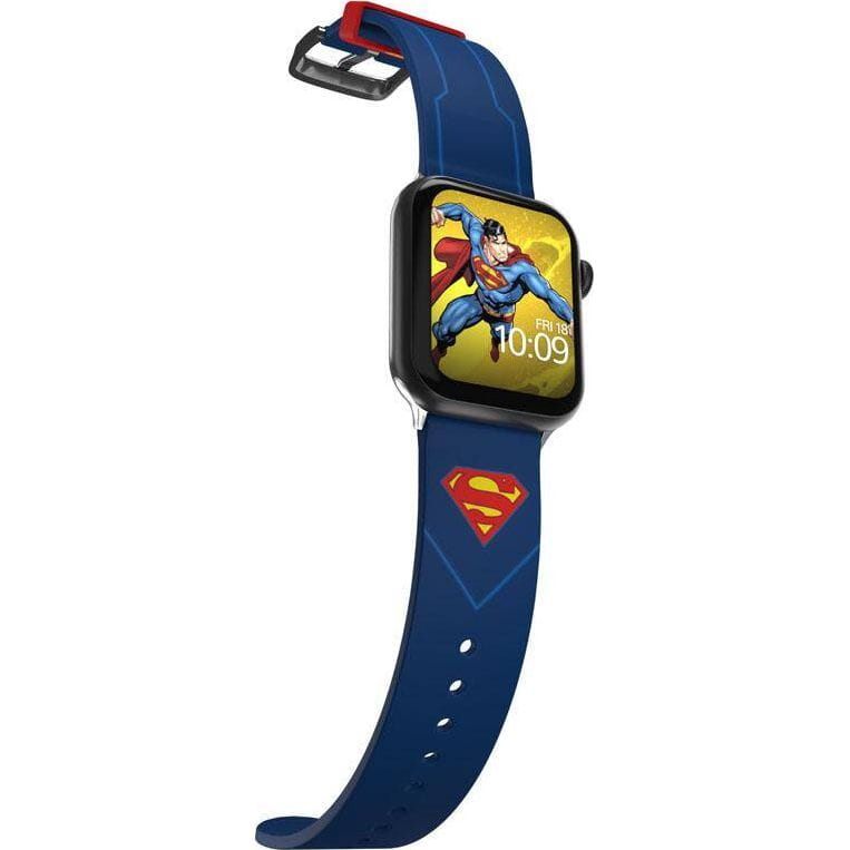 Silikonowy pasek DC Comics - (Superman Tactical) do Apple Watch 49/45 ...