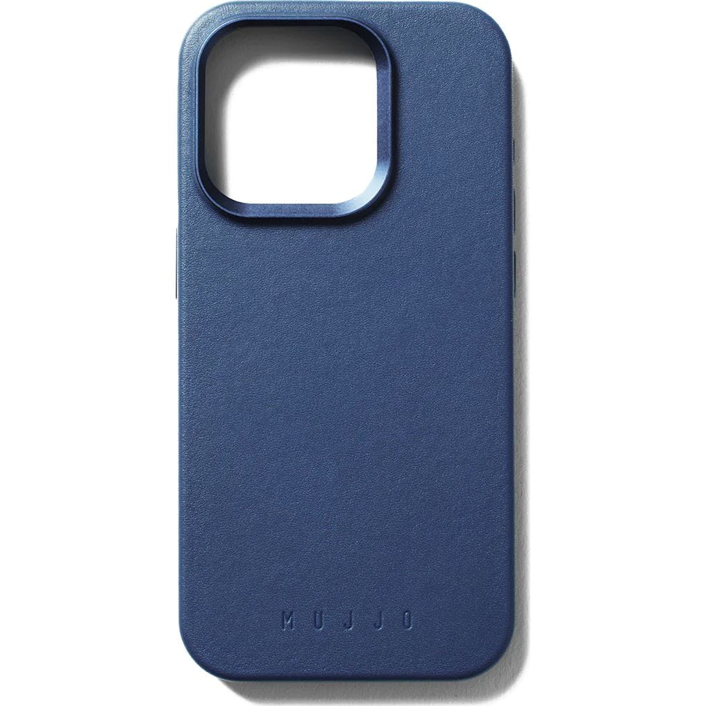 Etui Mujjo Full Leather Case MagSafe do iPhone 15 Pro, granatowe ...