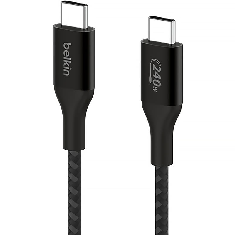 Kabel Belkin Boost USB-C do USB-C 240W 2m, czarny Pancernik.eu 745883859061