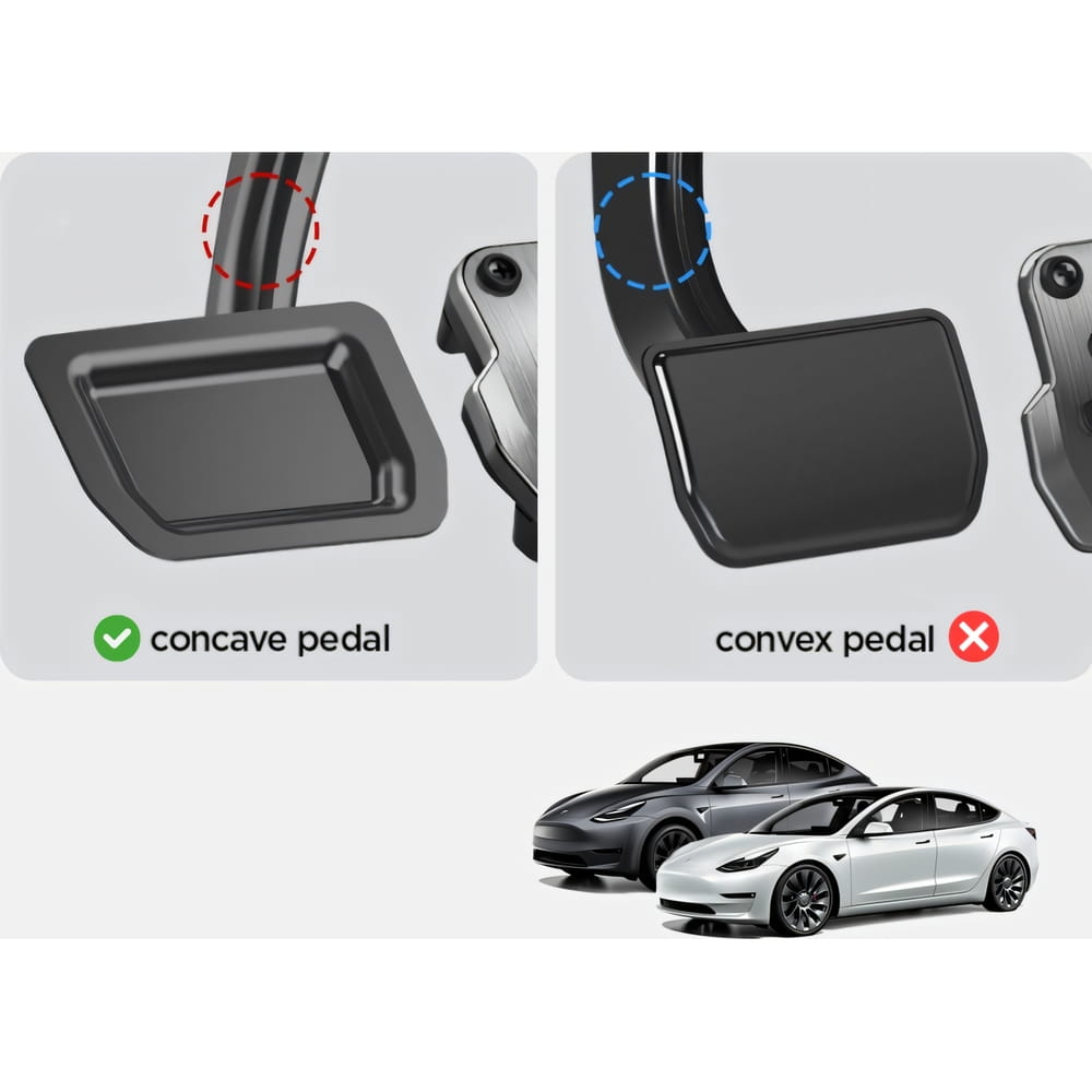 Antypoślizgowe nakładki na pedały (wklęsłe), Spigen Tesla Non-Slip ...